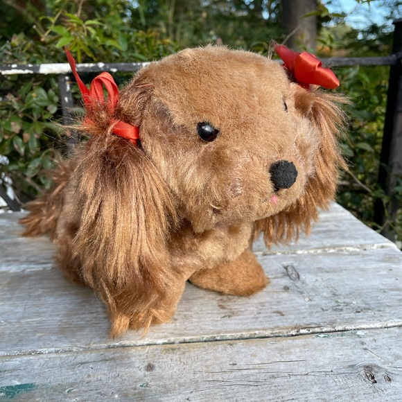 Toys | Vintage Cocker Spaniel Puppy Dog Stuffed Animal Rare | Poshmark